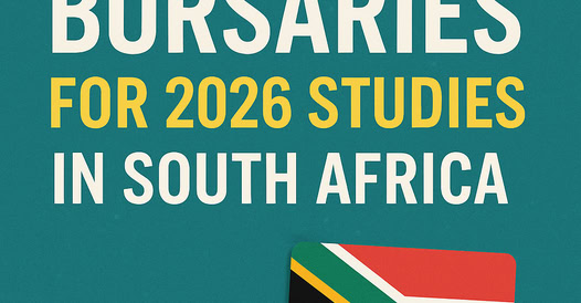Bursaries for 2026 Studies in South Africa - Bursariesmzansi